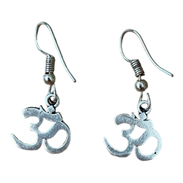 AUM / 925 Sterling Silver Earrings – Yogazero