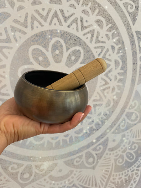 Tibetan Meditation Bowl | Ohm Bowl | Singing Bowl | Yogazero